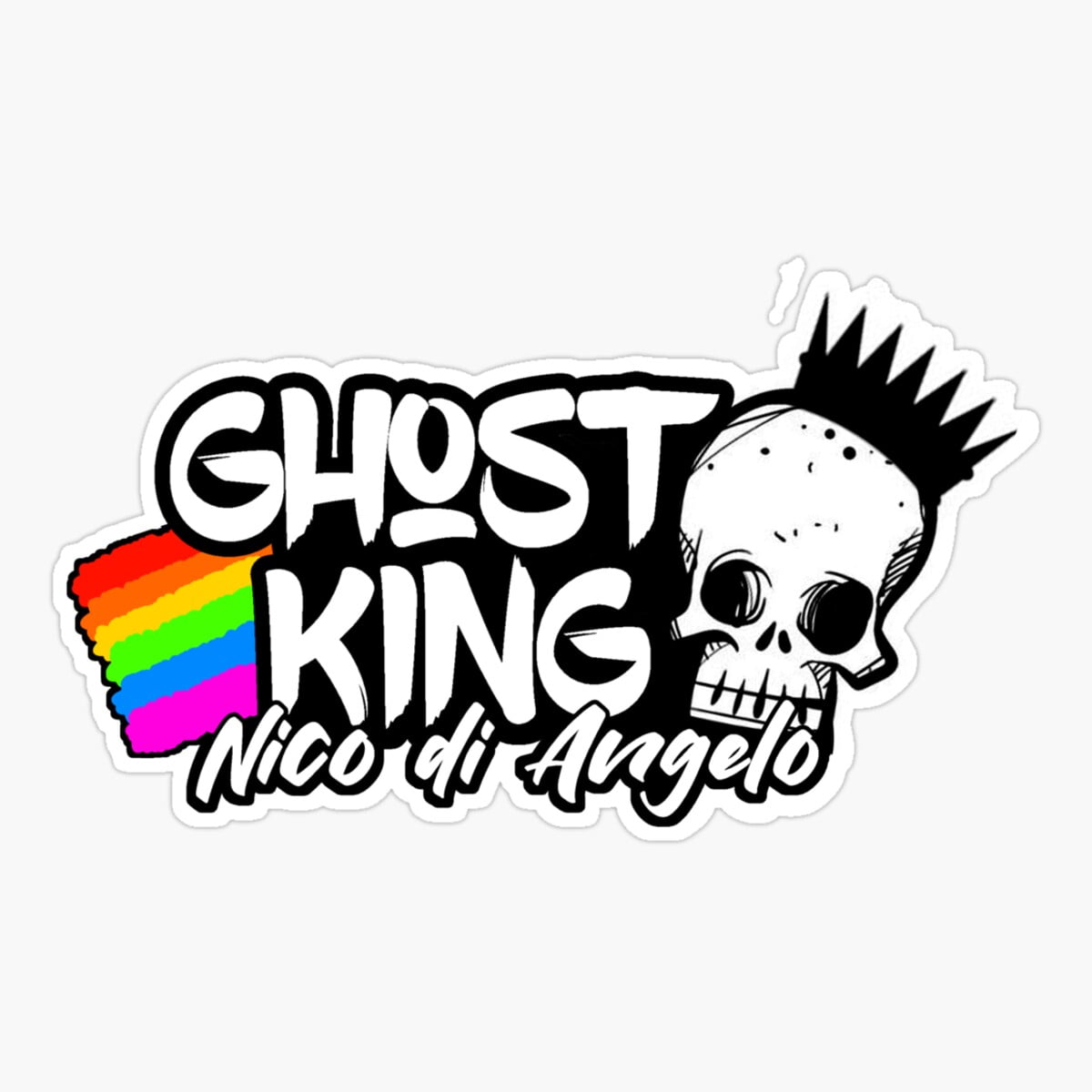 Stickly Copy Opercy Jackson - Solangelo Ghost King Nico Di Angelo ...