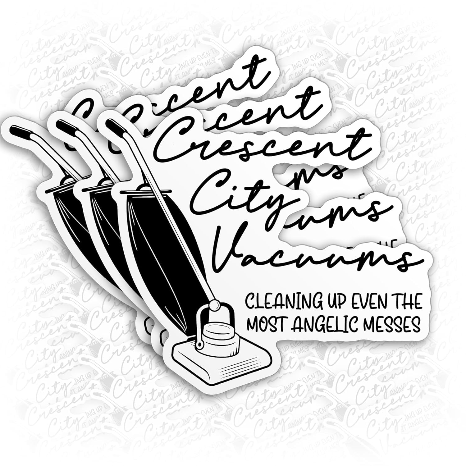 Stickly Crescent City Vacuums Sticker House oEarth and Blood Sarah J ...