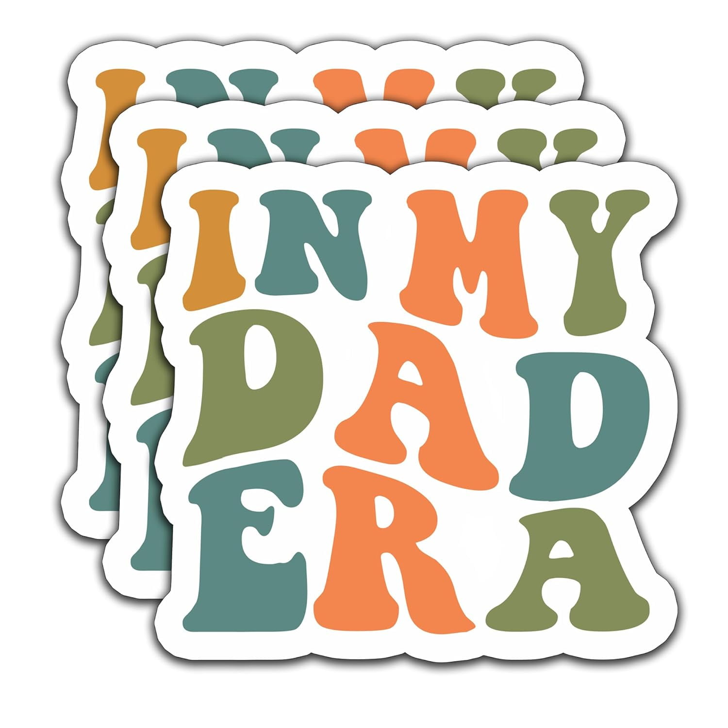 Stickly in My Dad Era Sticker Funny Dad Stickers Dad Decal Father ...