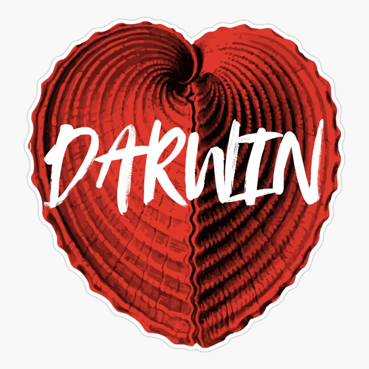 Stickly Darwin 13 Sticker, Phone Decal Water Bottle Stickers Car Decals ...