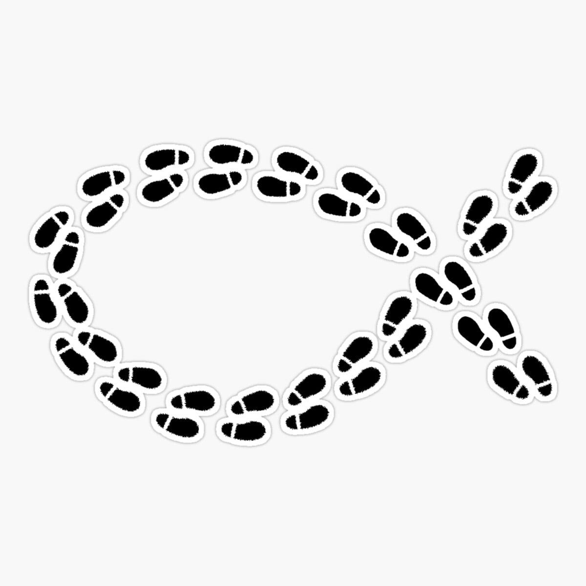 Stickly Disciples Of Faith Logo Sticker, Phone Decal Water Bottle ...