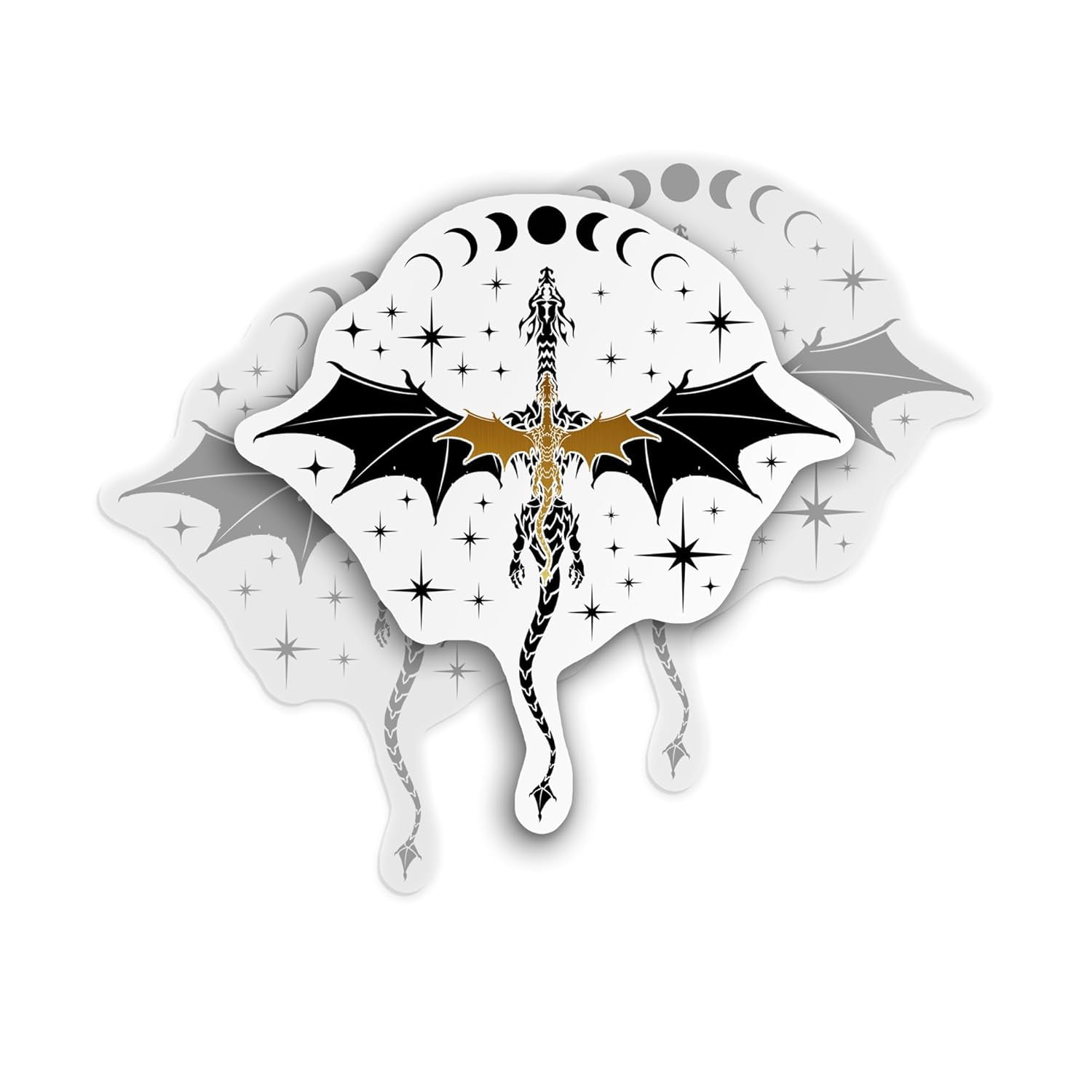 Stickly Dragon Rider Sticker Fantasy Books Bookish Kindle Sticker ...