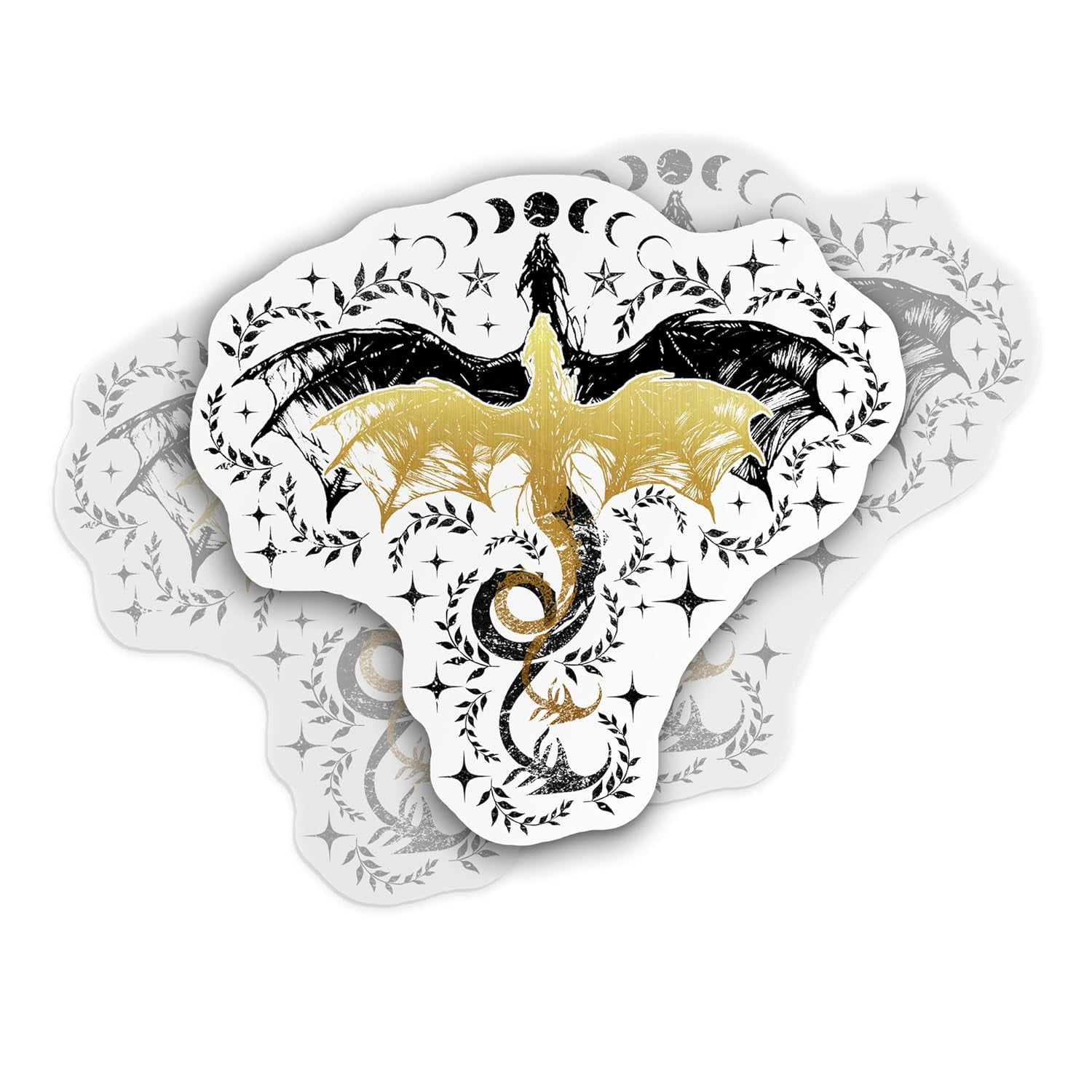 Stickly Dragon Rider Sticker Fantasy Books Bookish Kindle Sticker ...