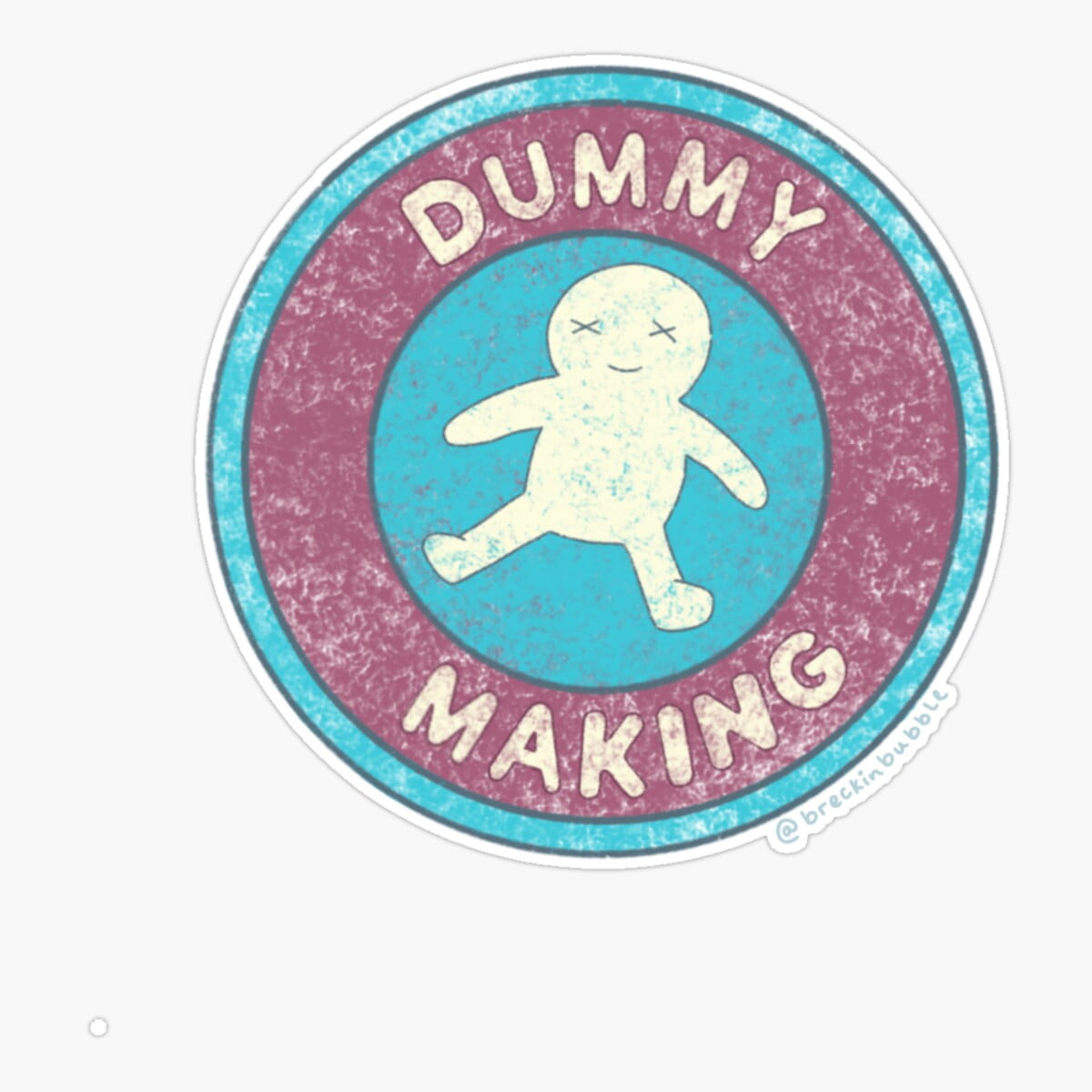 Stickly Dummy Making Badge Sticker, Phone Decal Water Bottle Stickers ...