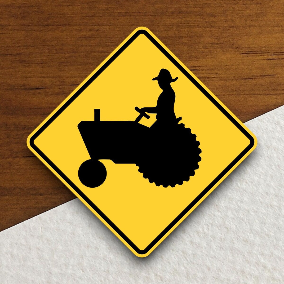 Stickly Farm Vehicles Road Sign Stickers, Traffic Sticker, Road Sign ...