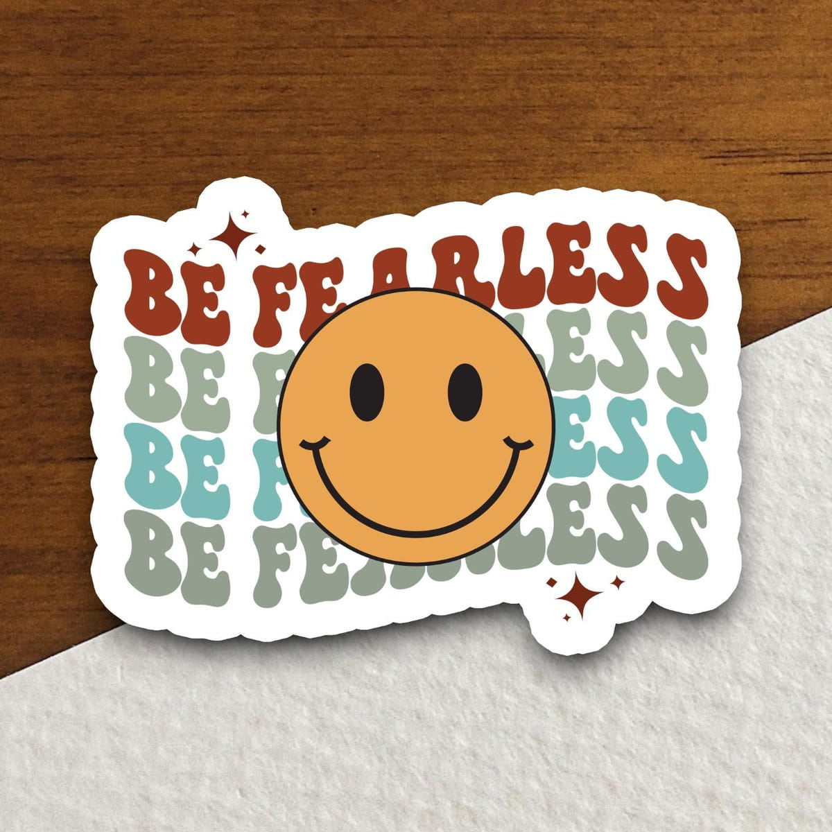 Stickly Be Fearless Sticker, Religious Sticker, Faith Sticker, Worship ...