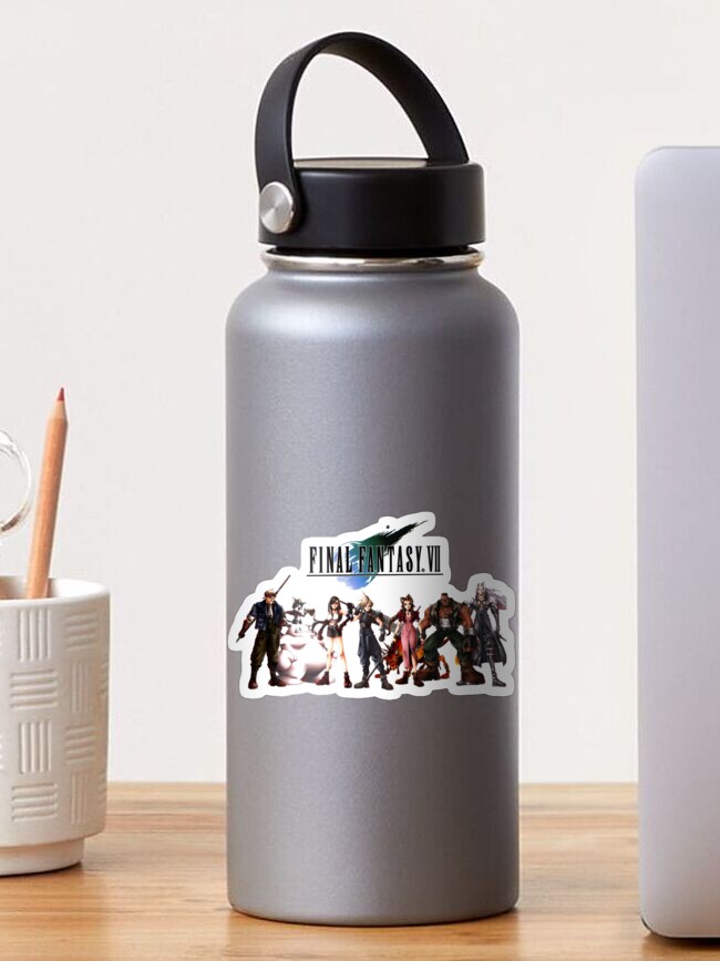 Stickly Final Fantasy Vii Characters Sticker, Phone Decal Water Bottle ...