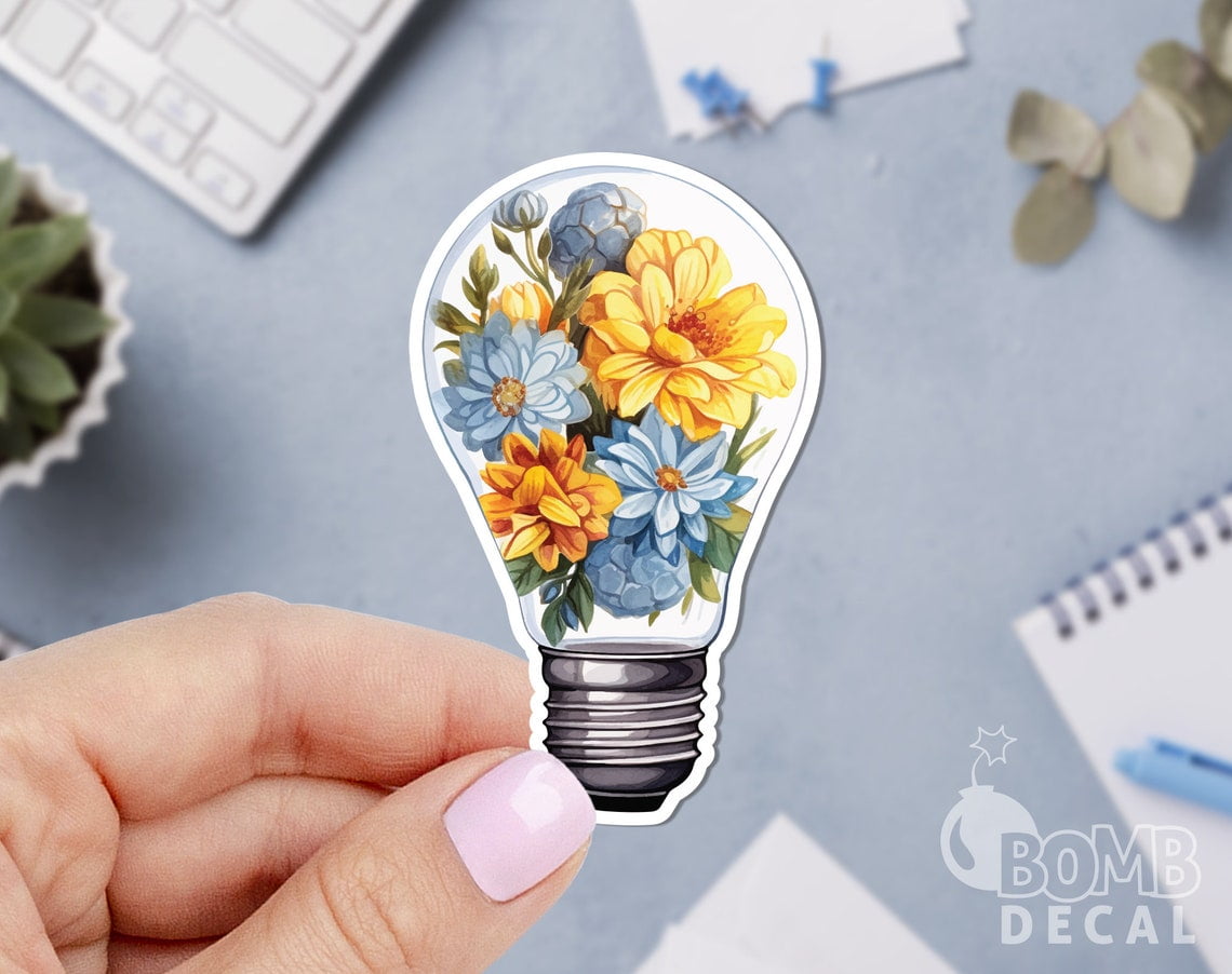 Stickly Floral Light Bulb Er, Bulb Er, Floral Er, Light Bulb Er, Idea ...
