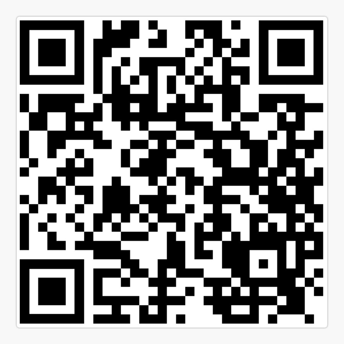 Stickly For S Sake Qr Code Sticker, Phone Decal Water Bottle Stickers ...
