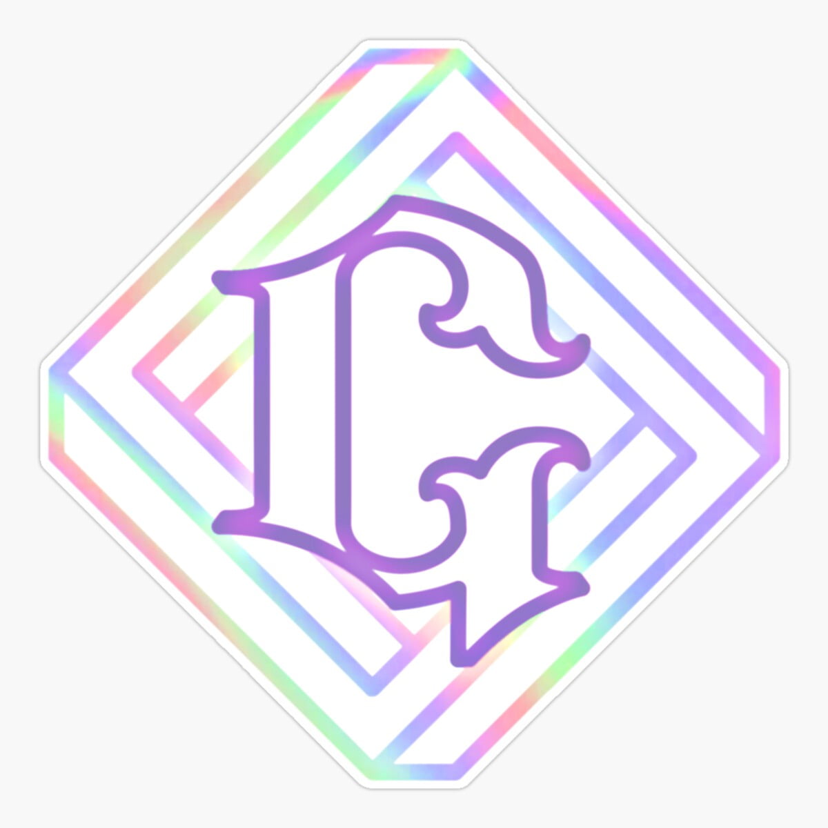 Stickly Gfriend Parallel Logo Sticker, Phone Decal Water Bottle ...