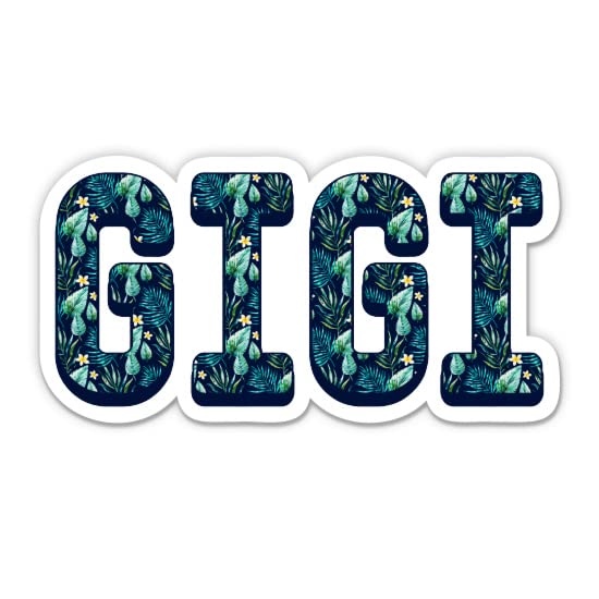 Stickly Gigi Sticker Laptop Sticker Vinyl for Car, Phone, Water Bottle ...