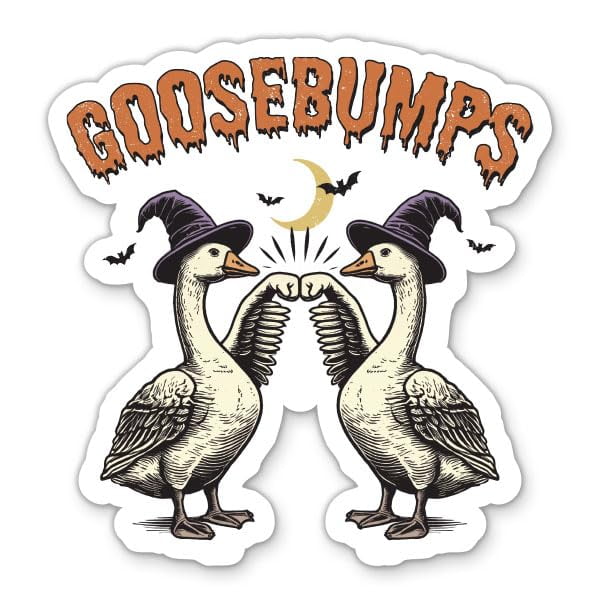 Stickly Goosebumps Sticker Laptop Sticker Vinyl for Car, Phone, Water ...