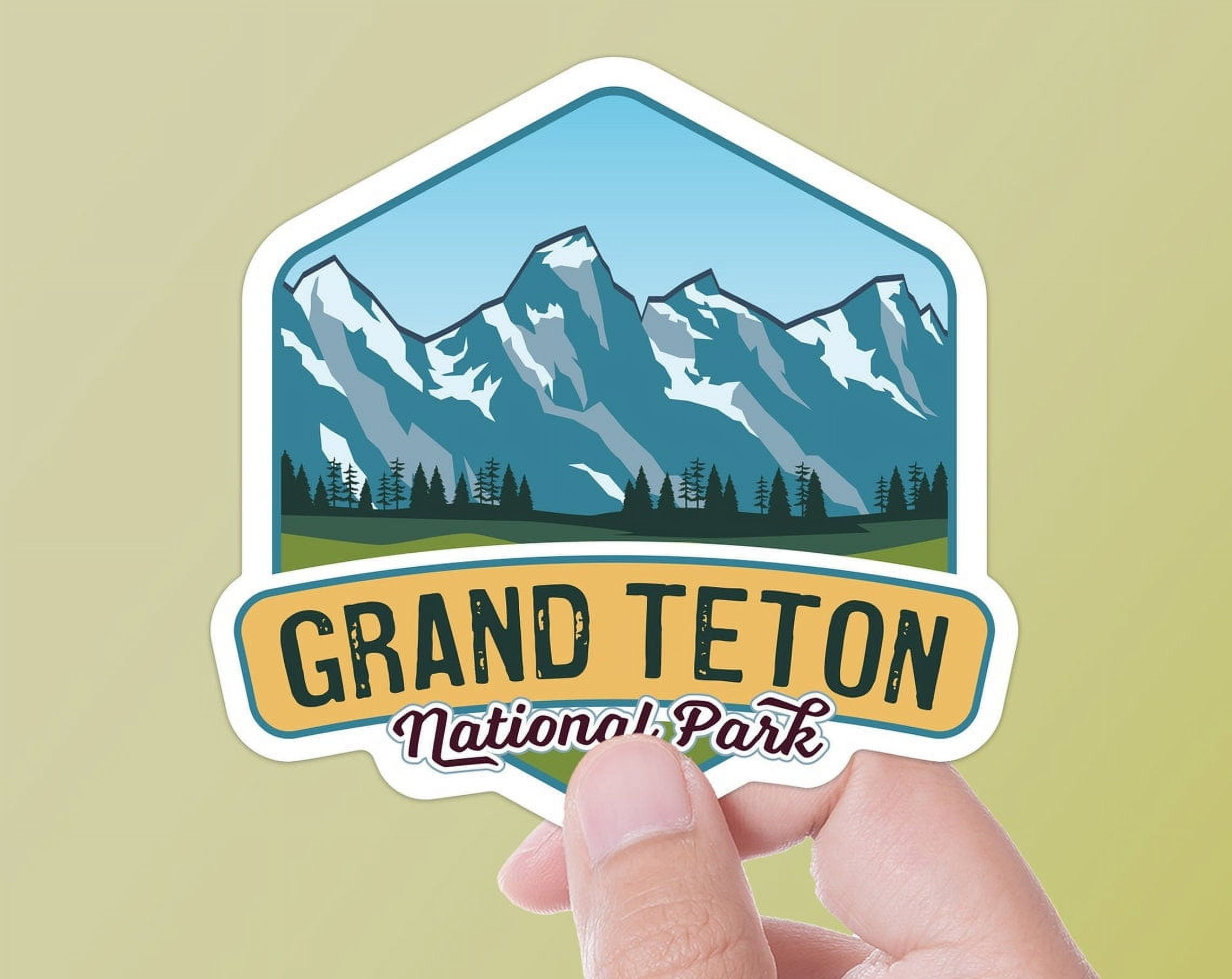 Stickly Grand Teton National Park Er For Hydroflask - Ers For Laptop ...