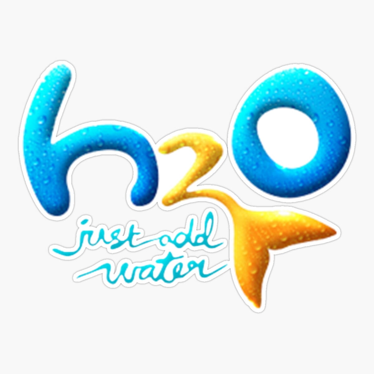 Stickly H2O Just Add Water Sticker, Phone Decal Water Bottle Stickers Car Decals, Funny Birthday ...