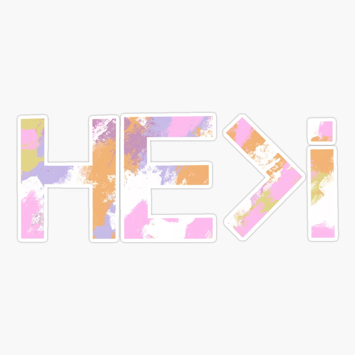 Stickly He>I He Greater Than I Christian Sticker Bible Verse Bumper ...