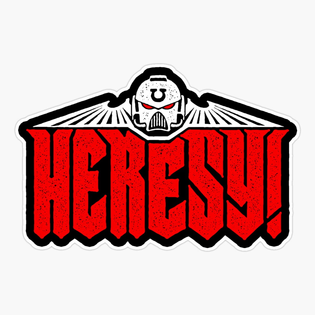 Stickly Heresy V2 Sticker, Phone Decal Water Bottle Stickers Car Decals ...
