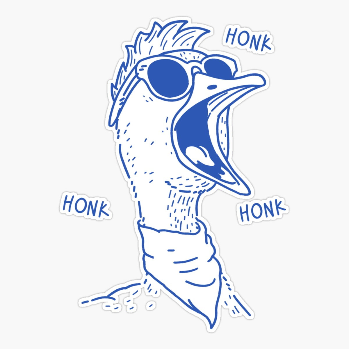 Stickly Honk If You'Re Silly Sticker, Phone Decal Water Bottle Stickers ...