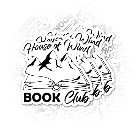 Stickly House of Wind Book Club Sticker ACOTAR Fantasy Book Religious ...
