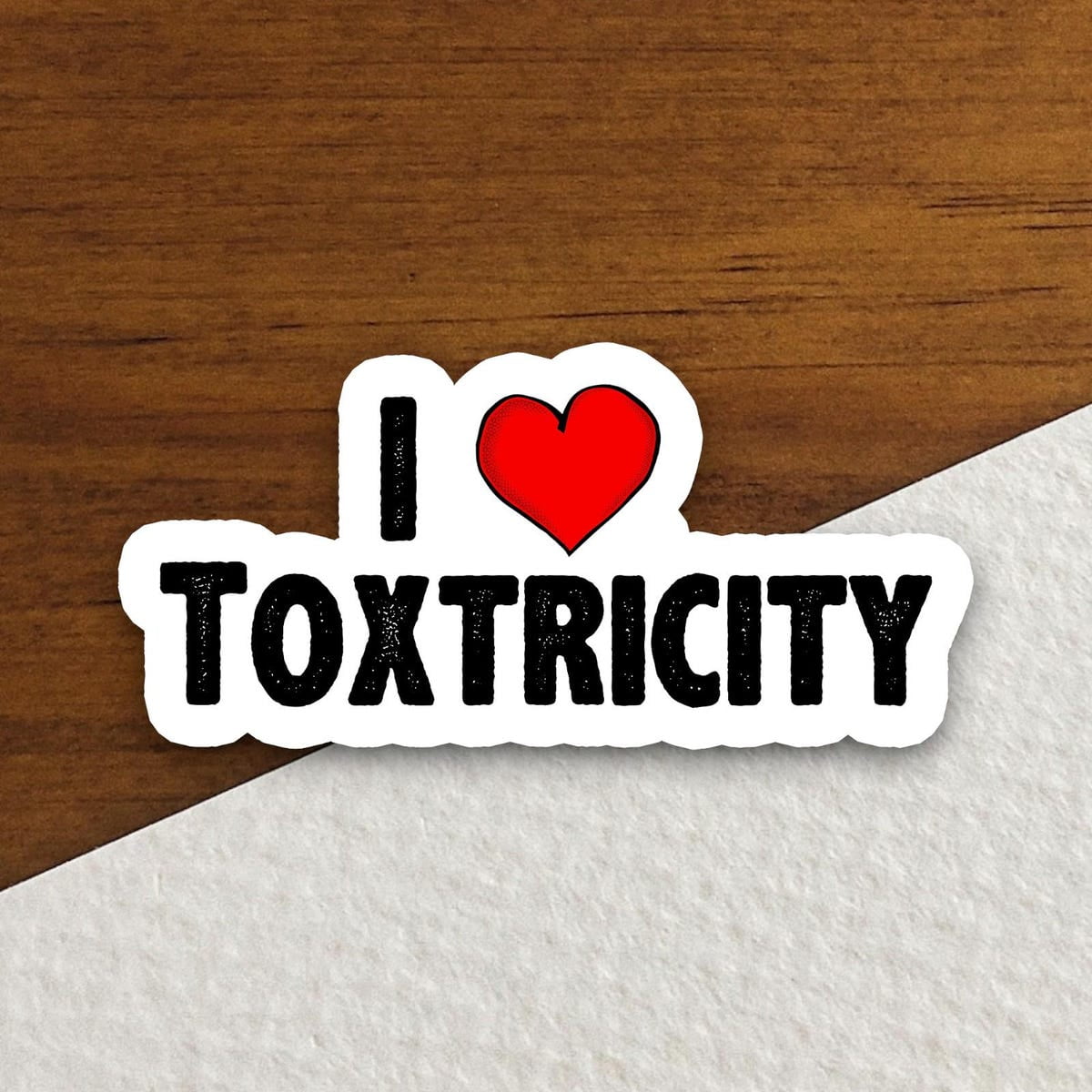 Stickly I Love Toxtricity Sticker, Pokémon Sticker, Heart Sticker, Love ...