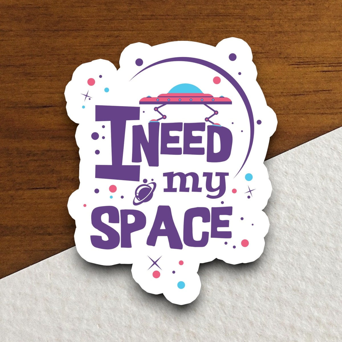 Stickly I Need My Space Sticker, Funny Stickers, Laptop Stickers ...