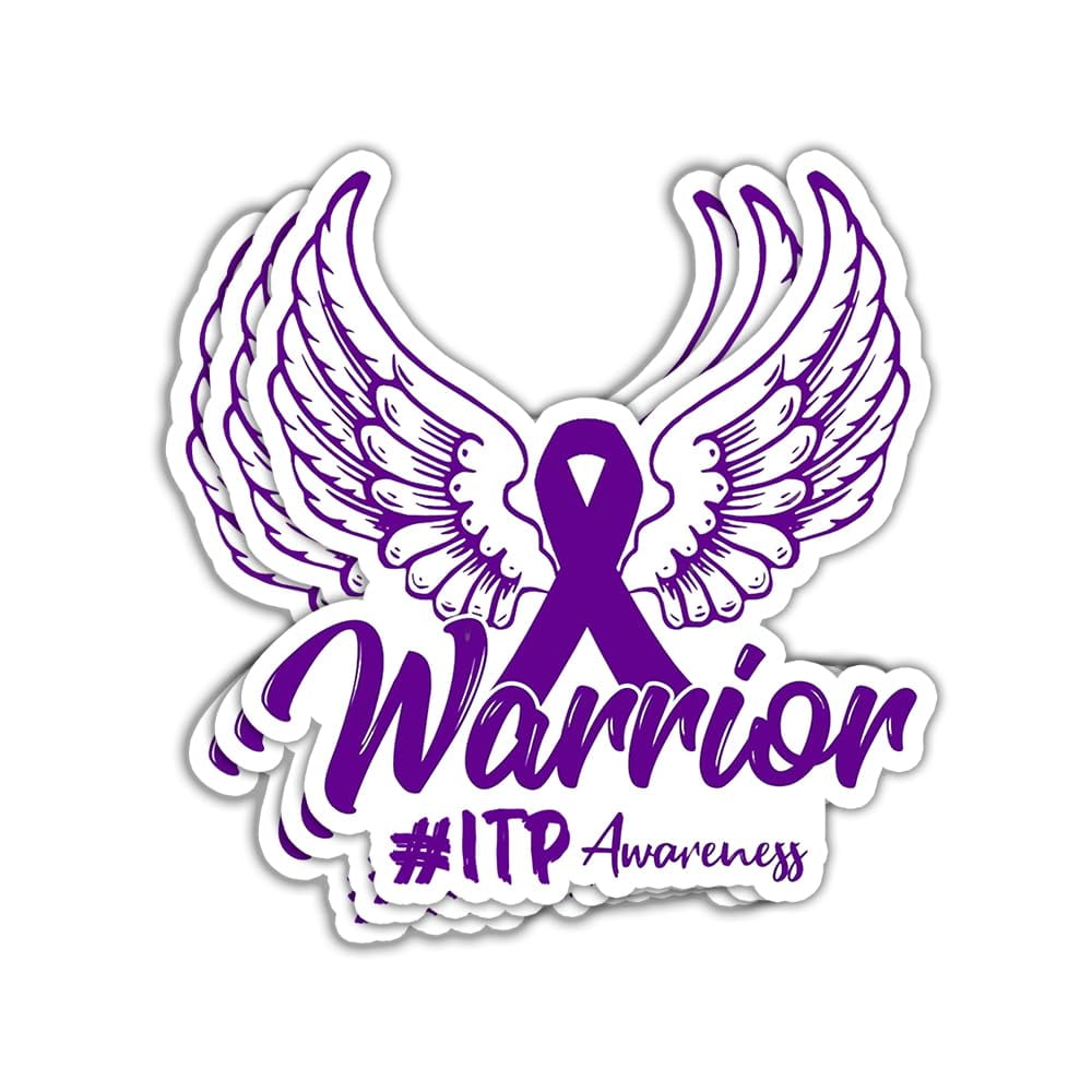 Stickly ITP Awareness Stickers Immune Thrombocytopenia Warrior Survivor ...