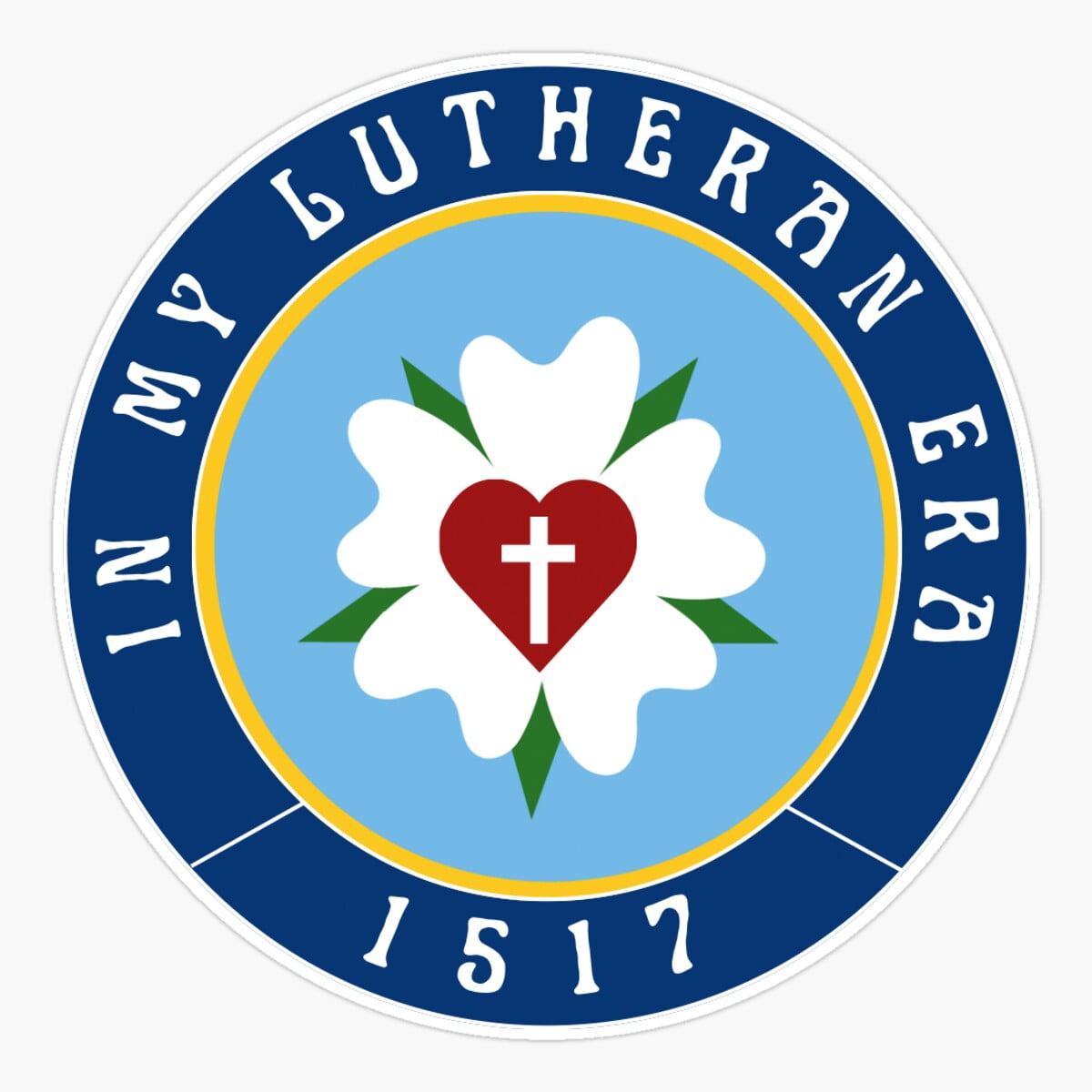 Stickly In My Lutheran Era Sticker, Phone Decal Water Bottle Stickers ...