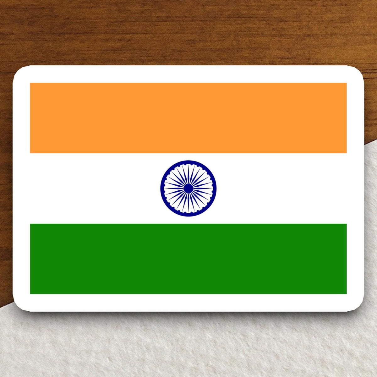Stickly India Country Flag Sticker, International Country Sticker ...