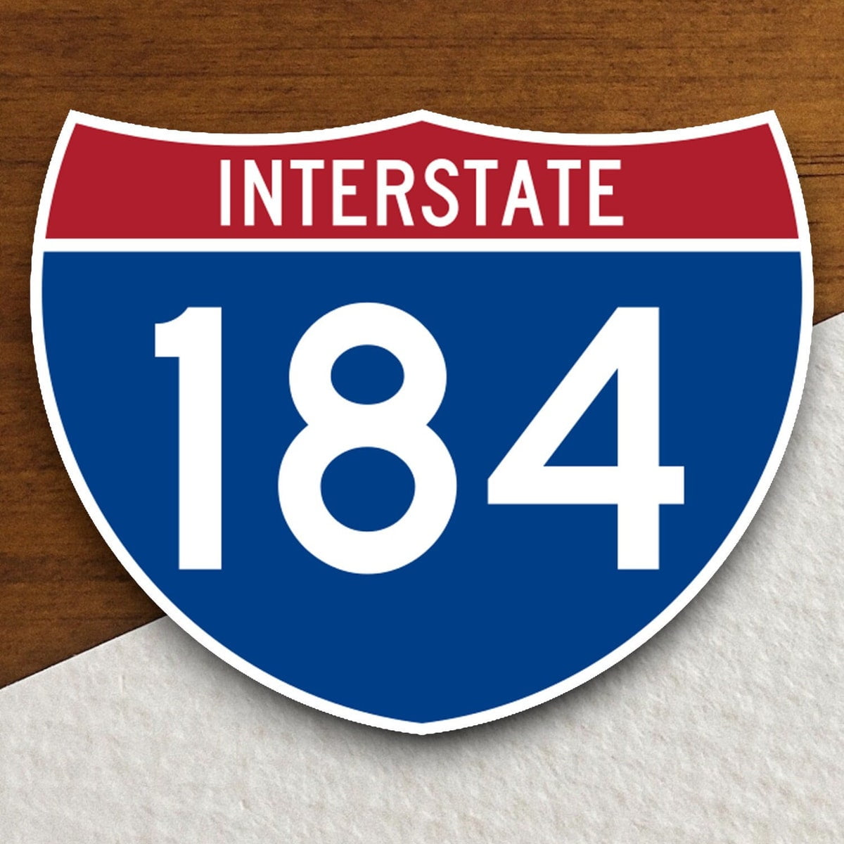 Stickly Interstate Route 184 Sticker, Interstate Highway Sign ...