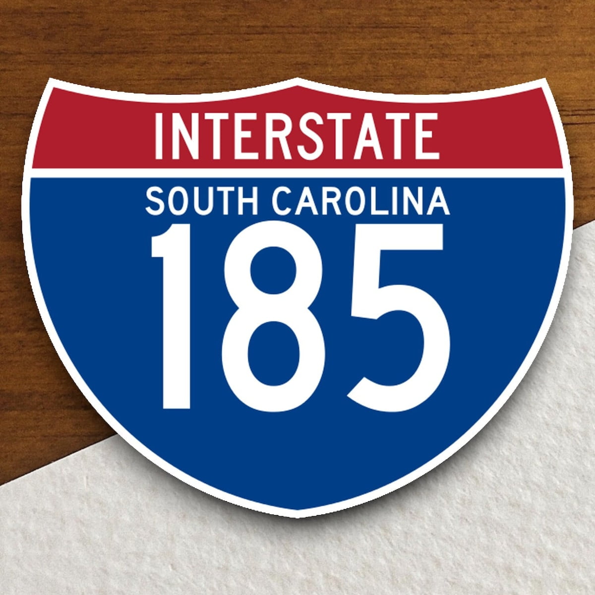 Stickly Interstate Route 185 South Carolina Sticker, Interstate Highway ...