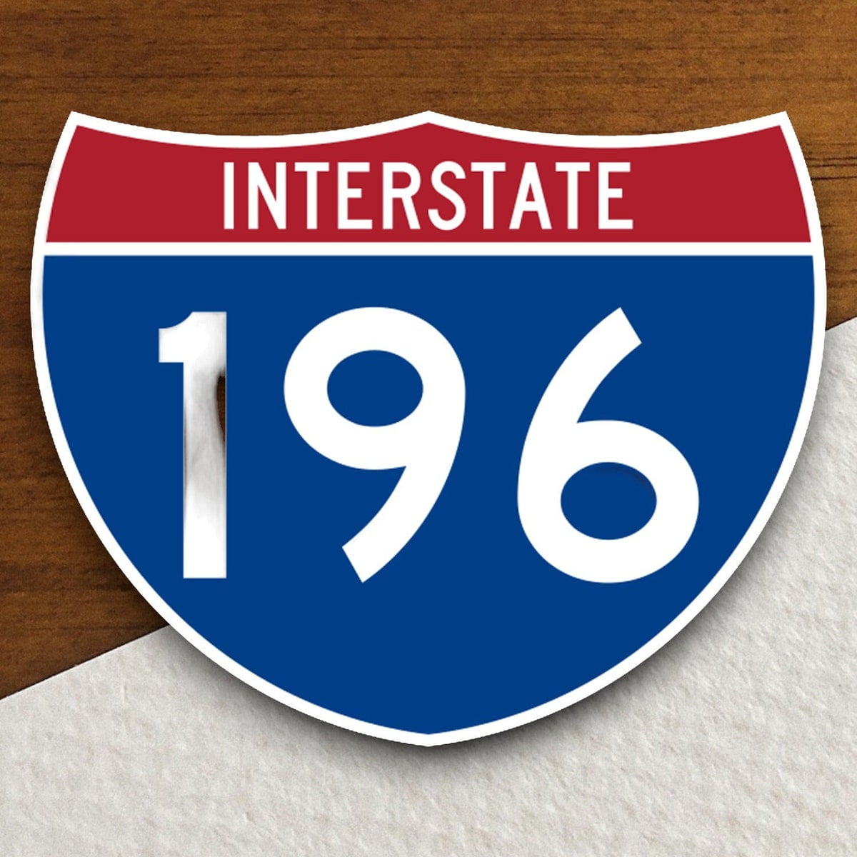 Stickly Interstate Route 196 Sticker, Interstate Highway Sign ...