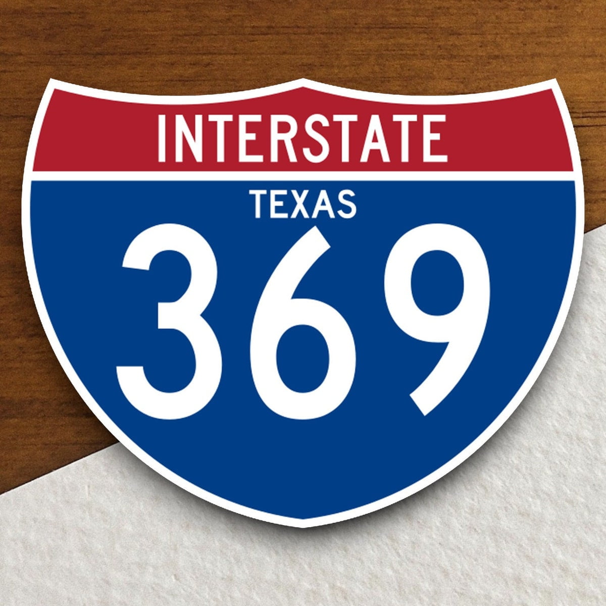 Stickly Interstate Route 369 Texas Sticker, Interstate Highway Sign ...
