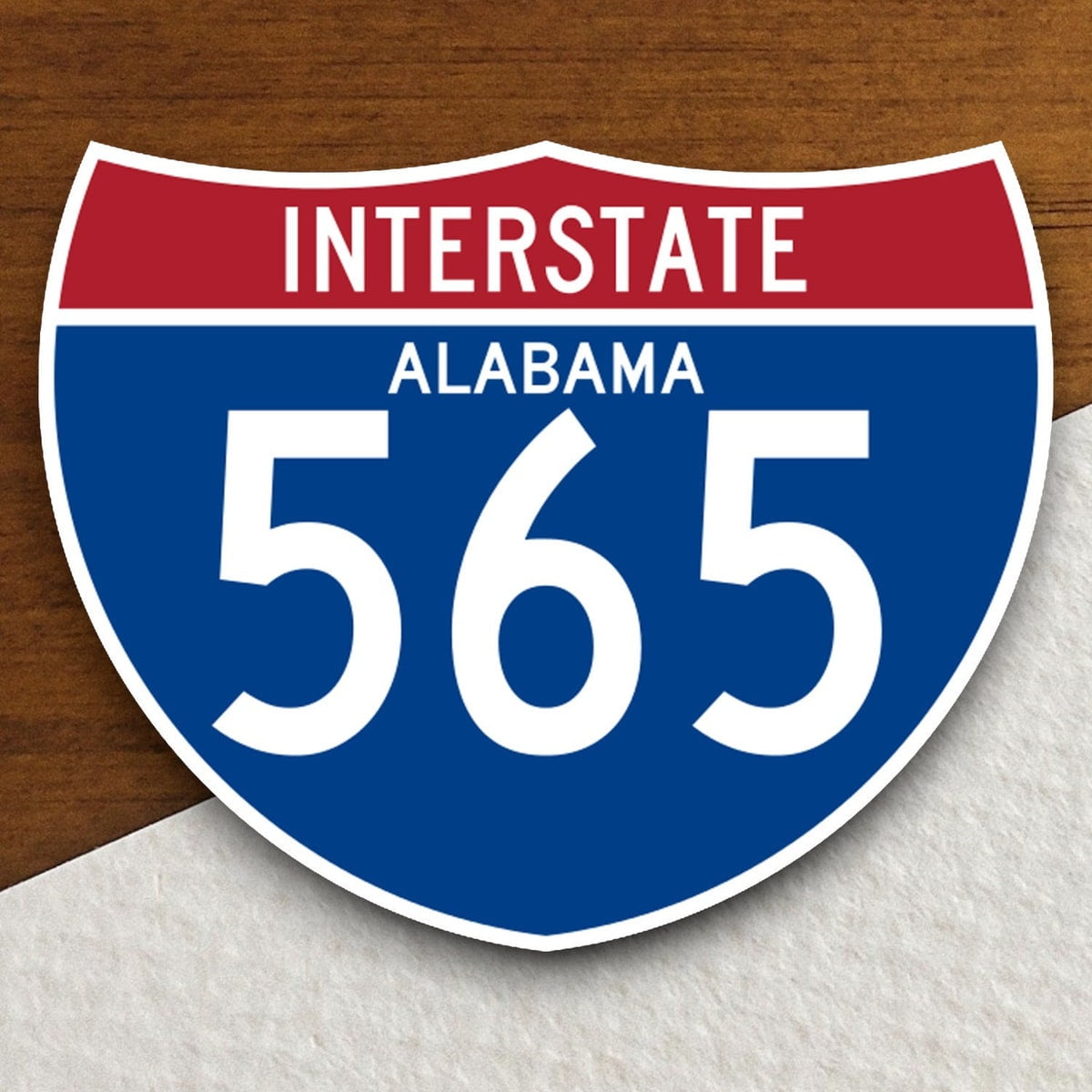 Stickly Interstate Route 565 Alabama Sticker, Interstate Highway Sign ...