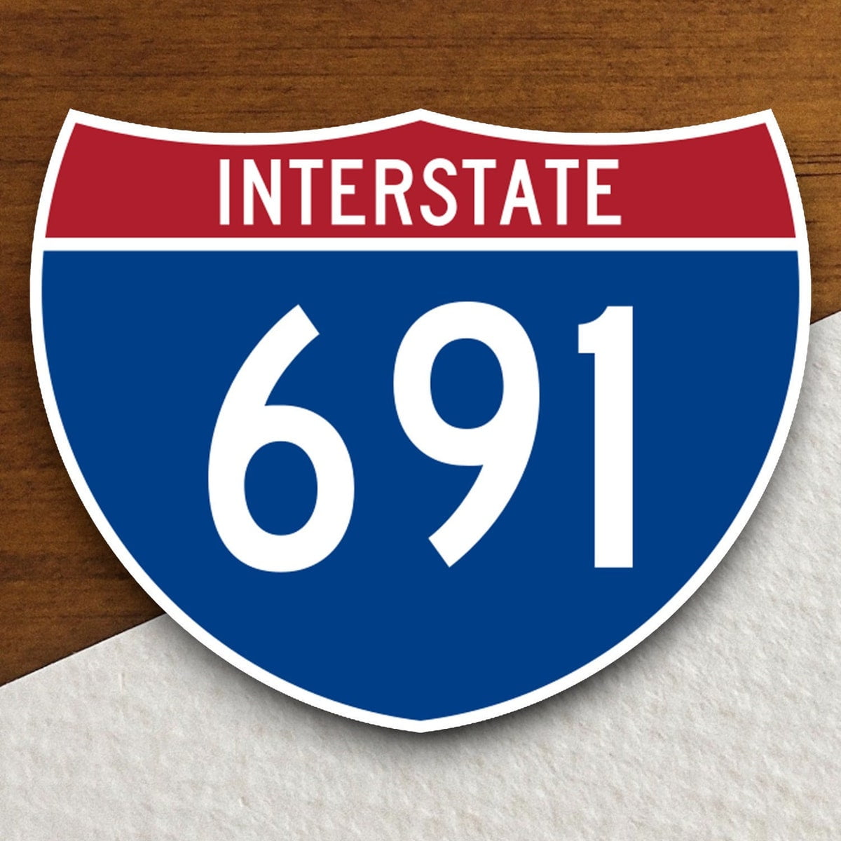 Stickly Interstate Route 691 Sticker, Interstate Highway Sign ...