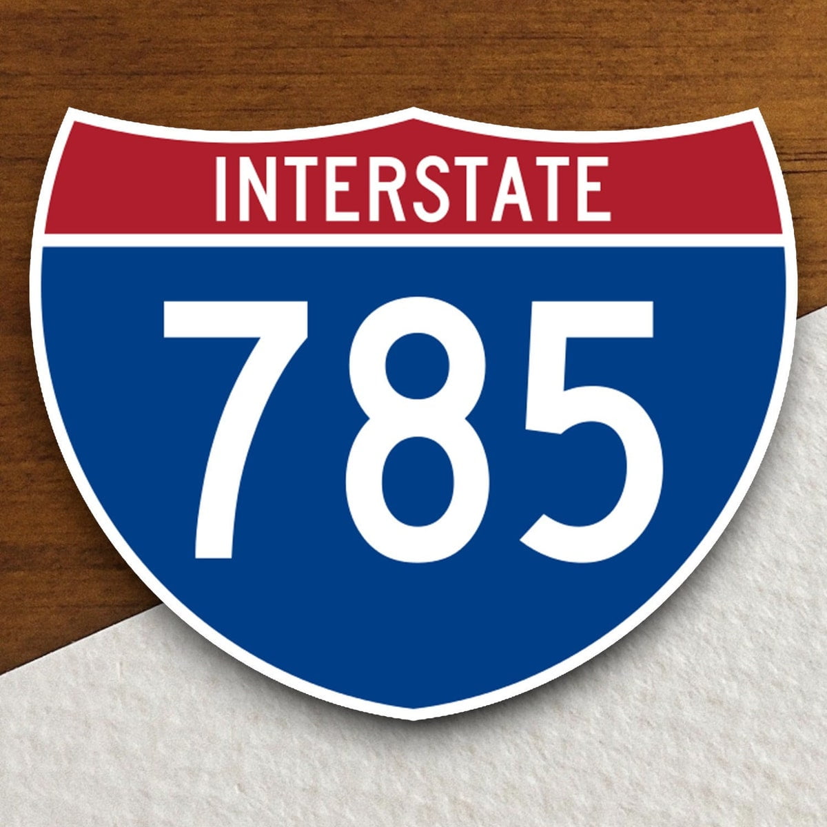 Stickly Interstate Route 785 Sticker, Interstate Highway Sign ...