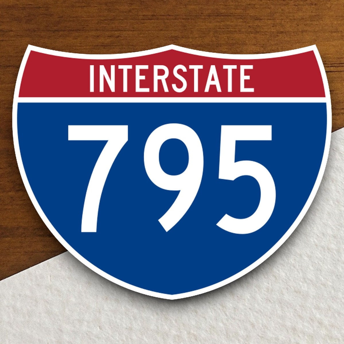 Stickly Interstate Route 795 Sticker, Interstate Highway Sign ...