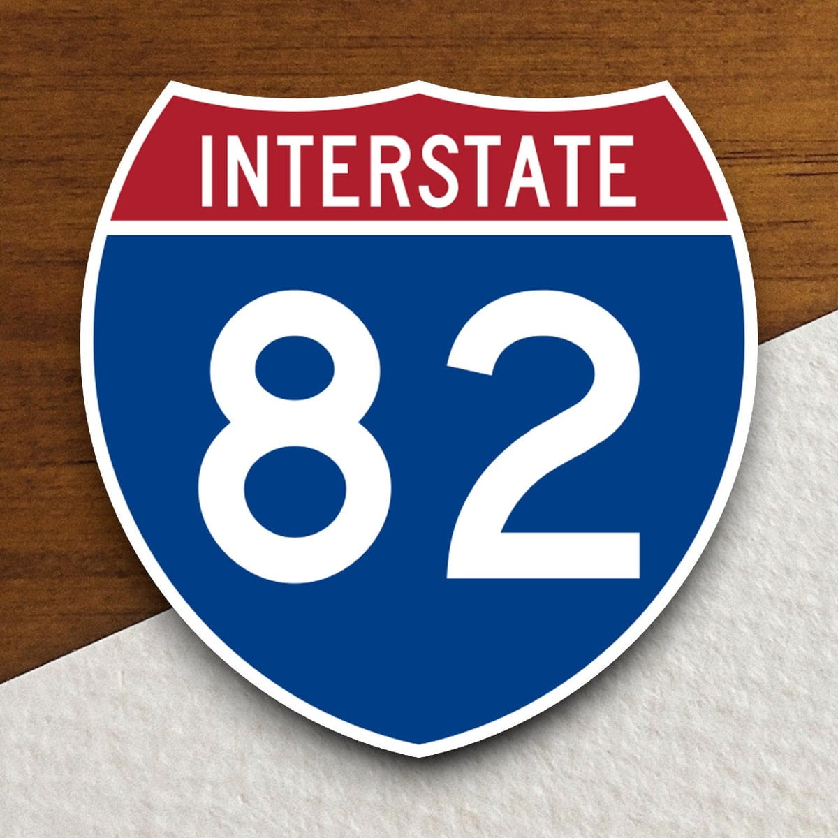 Stickly Interstate Route 82 Sticker, Interstate Highway Sign Expressway ...