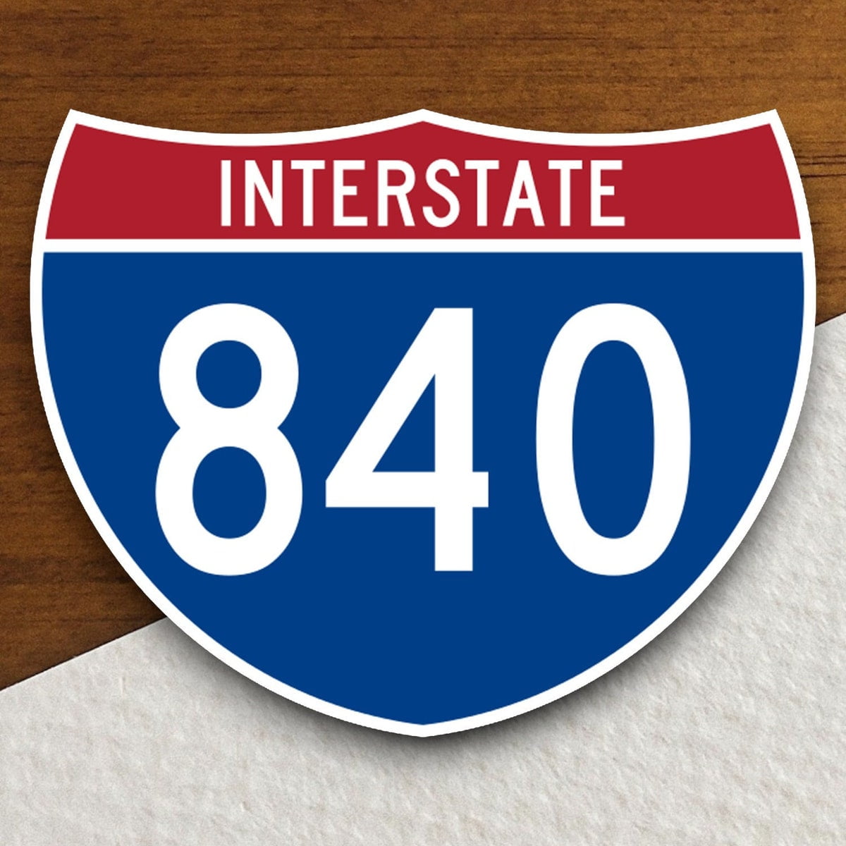 Stickly Interstate Route 840 Sticker, Interstate Highway Sign ...