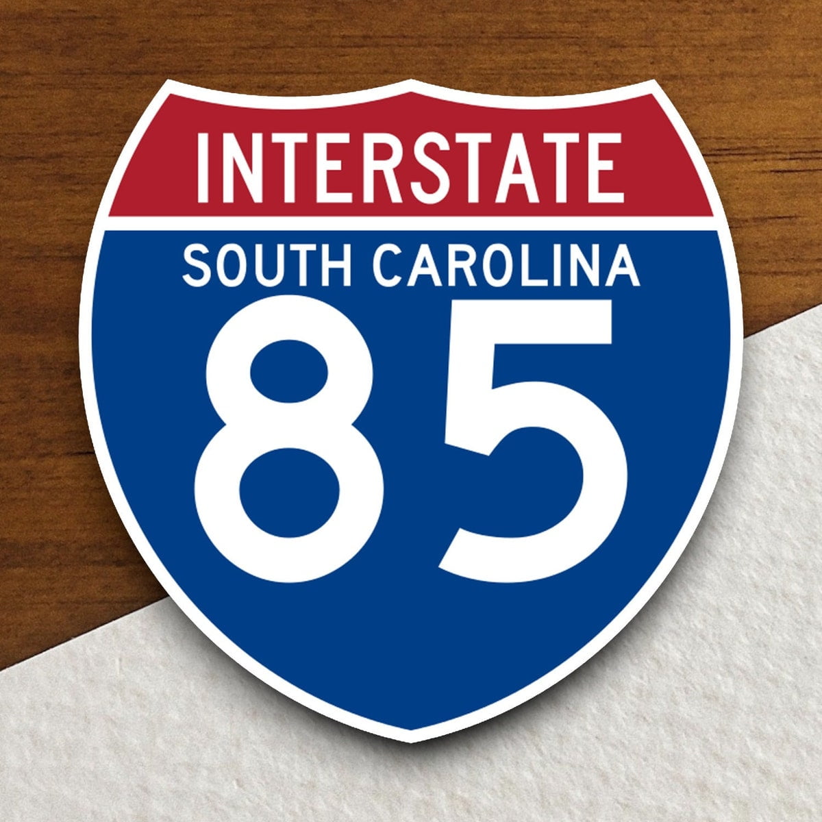 Stickly Interstate Route 85 South Carolina Sticker, Interstate Highway ...