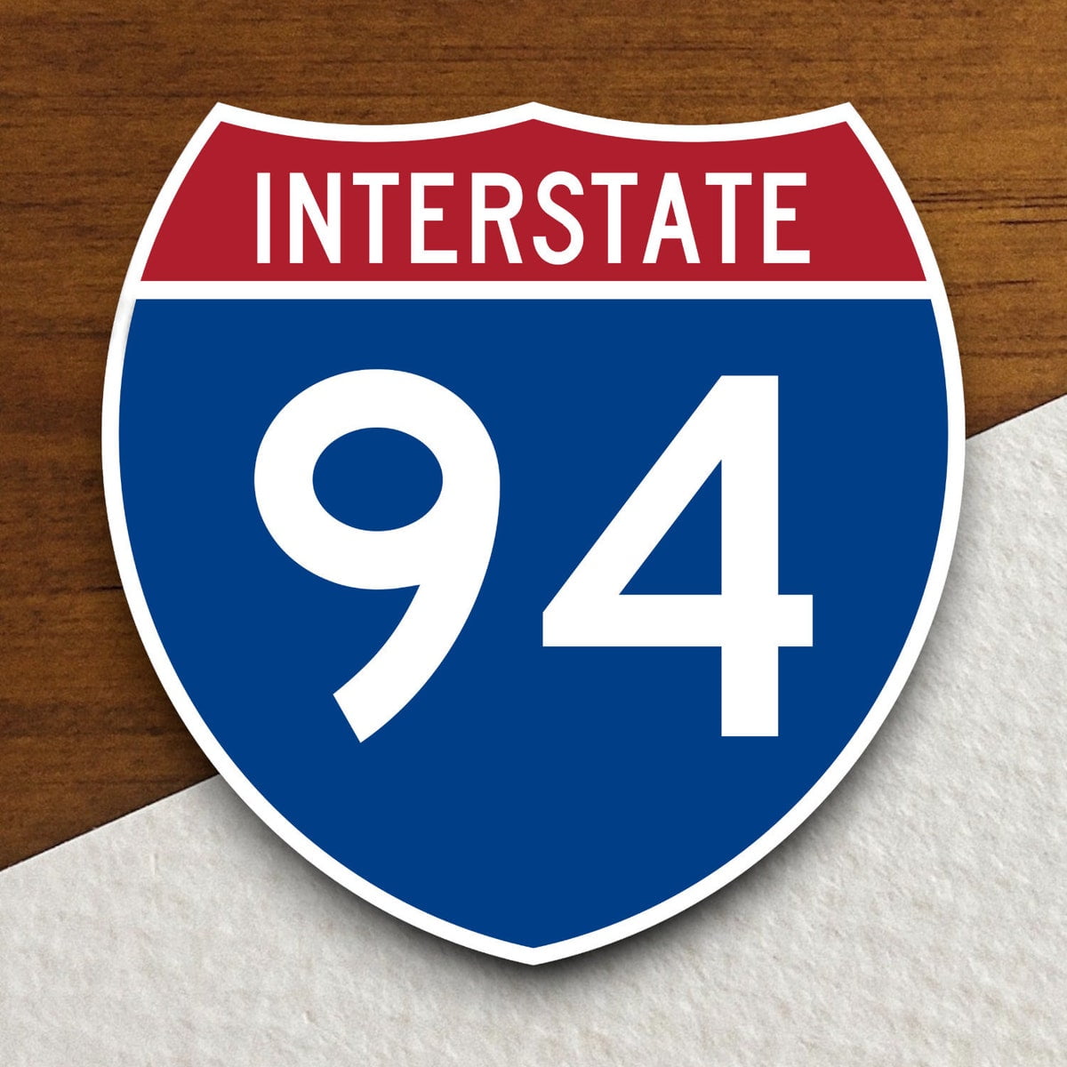 Stickly Interstate Route 94 Sticker, Interstate Highway Sign Expressway ...
