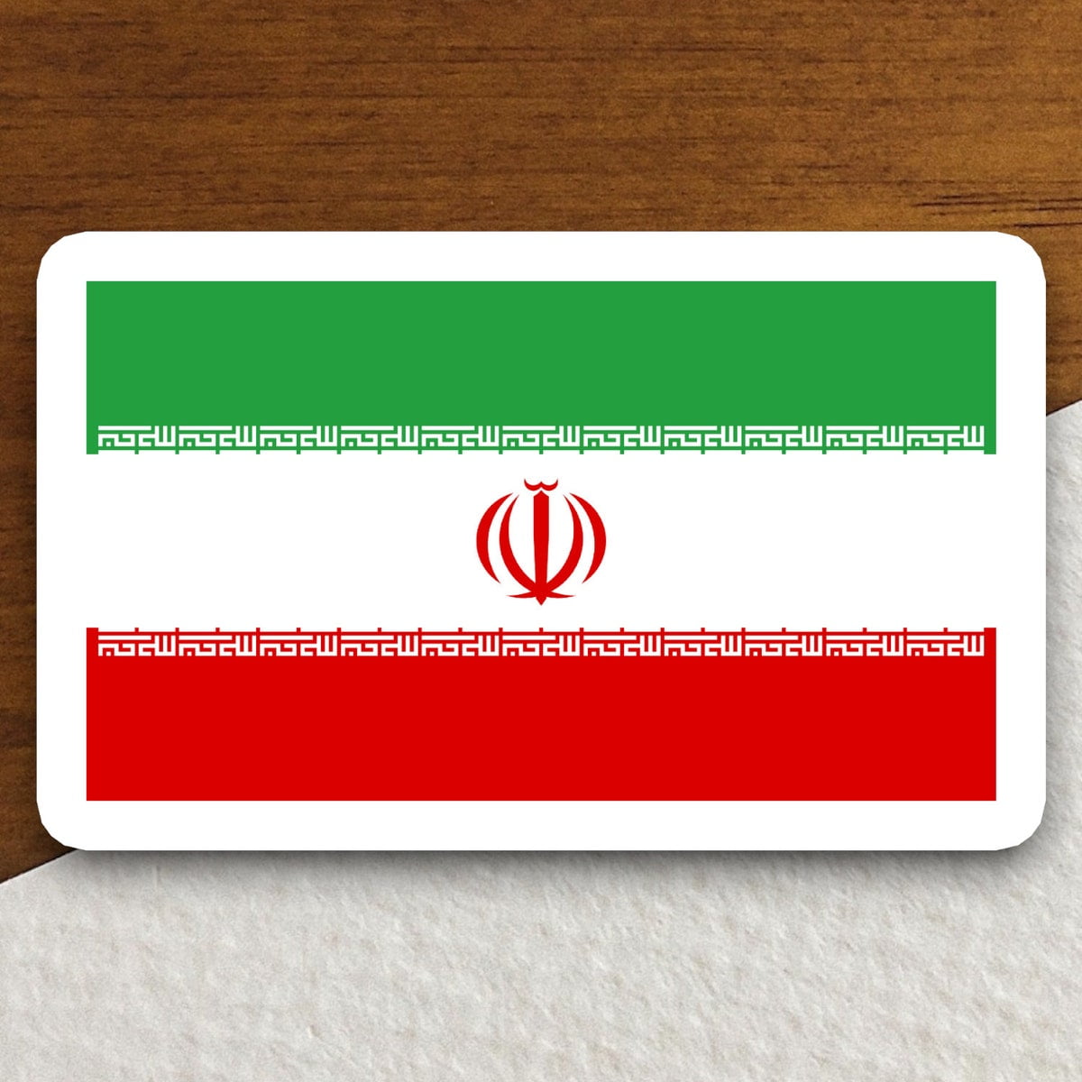 Stickly Iran Country Flag Sticker, International Country Sticker ...