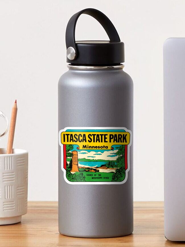 Stickly Itasca State Park Vintage Travel Decal Sticker, Phone Decal ...