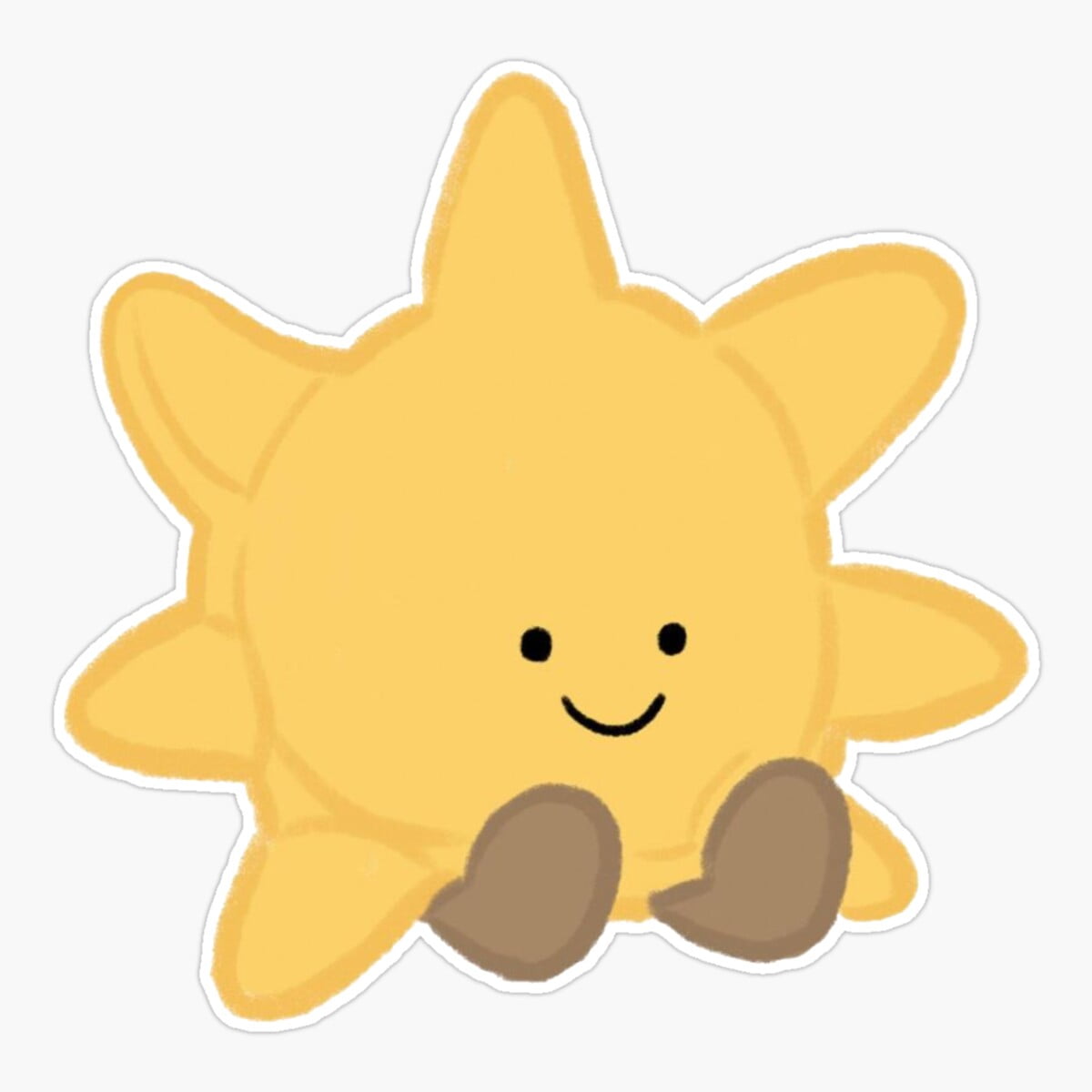 Stickly Jellycat: Amusable Sun Sticker, Phone Decal Water Bottle ...