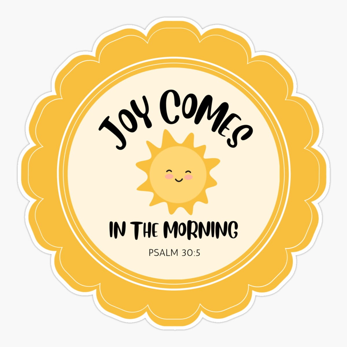 Stickly Joy Comes In The Morning - Psalm 30:5 | Bible Verse ...