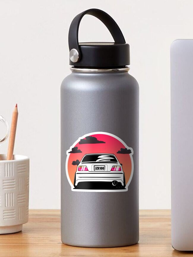 Stickly Jzx100 Chaser Sunset Sticker, Phone Decal Water Bottle Stickers ...