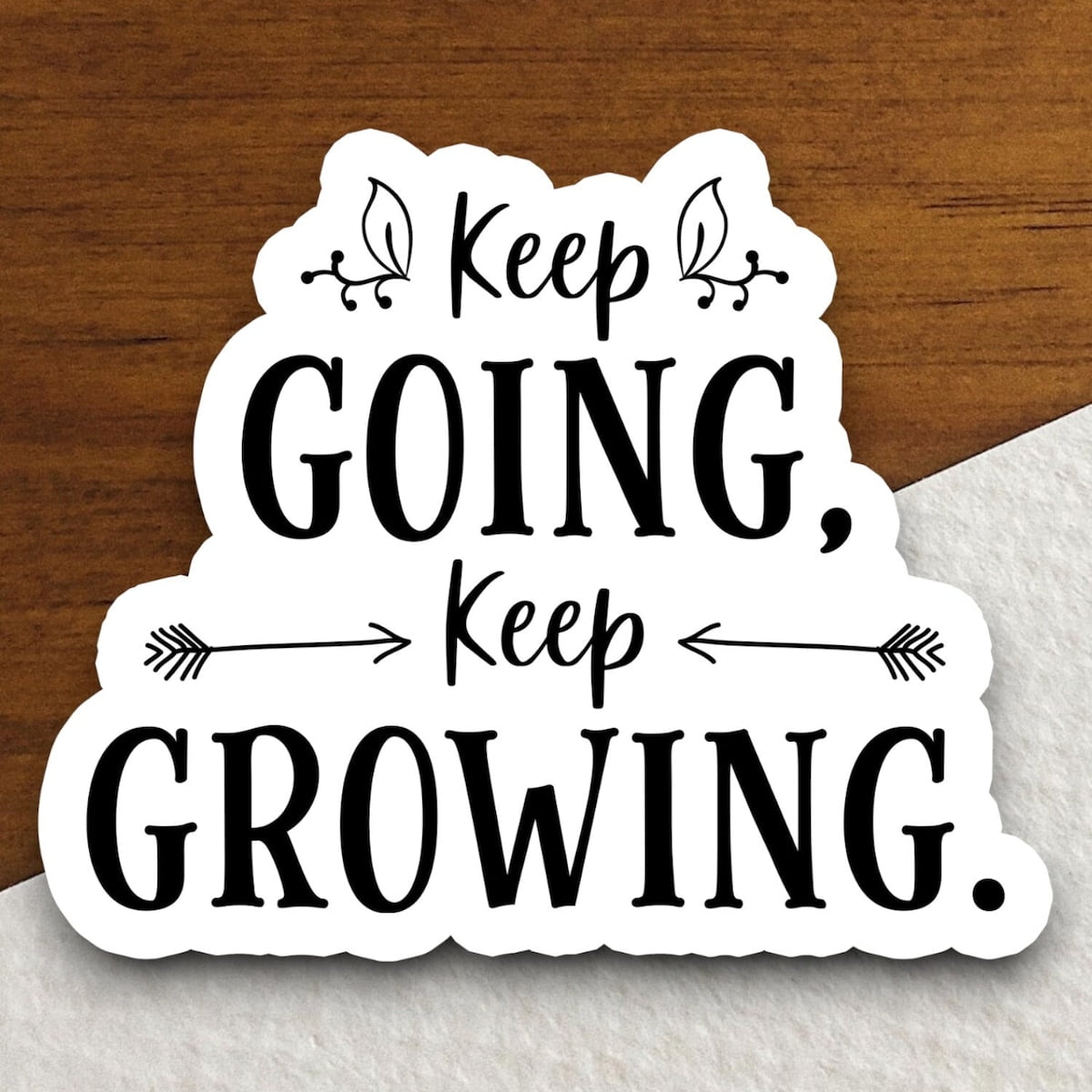 Stickly Keep Going Keep Growing Sticker, Religious Sticker, Faith ...