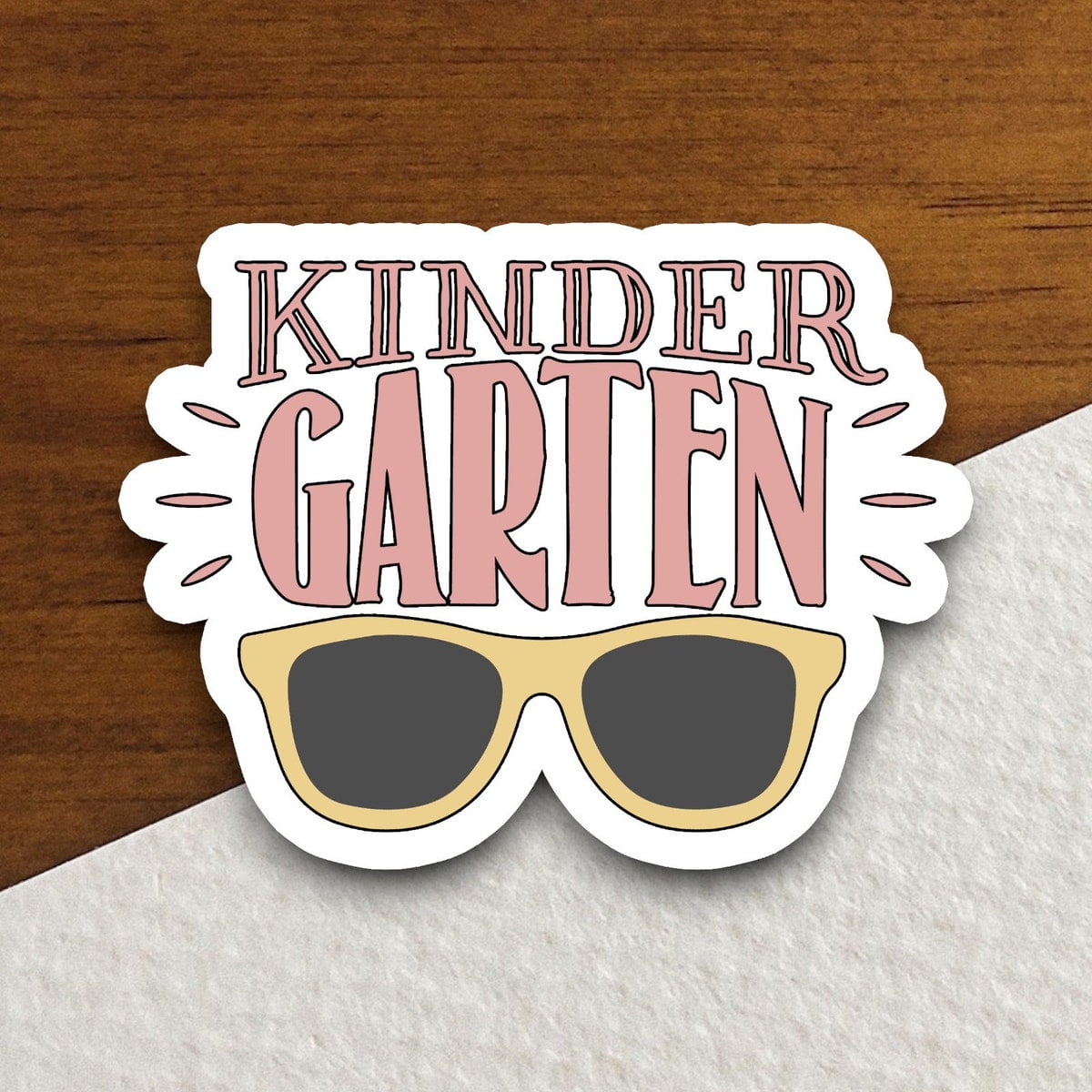 Stickly Kindergarten Sticker, Teacher Sticker, Education Sticker ...
