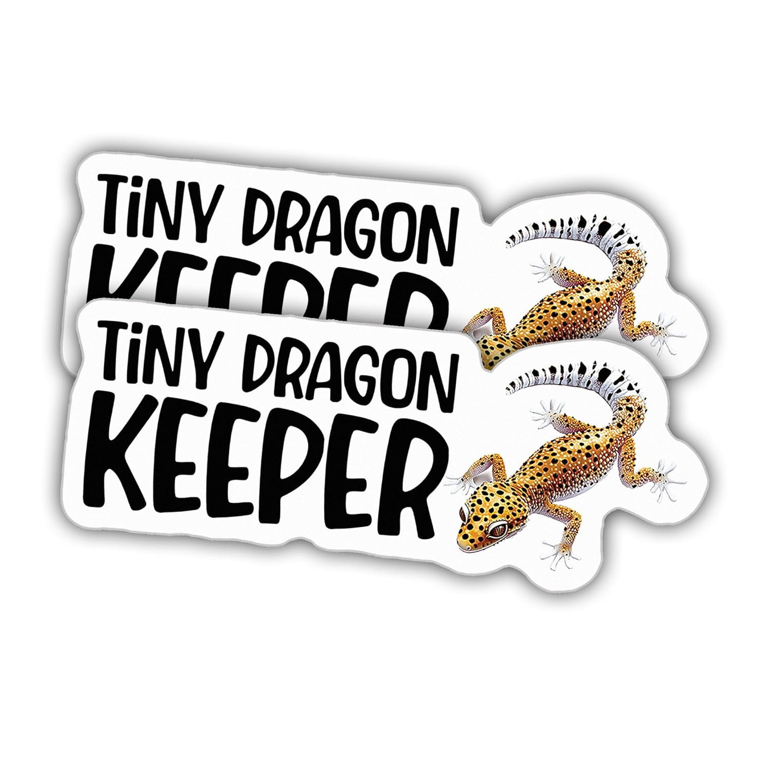 Stickly Leopard Gecko Sticker Leopard Gecko Lover Decal Cute Animal ...