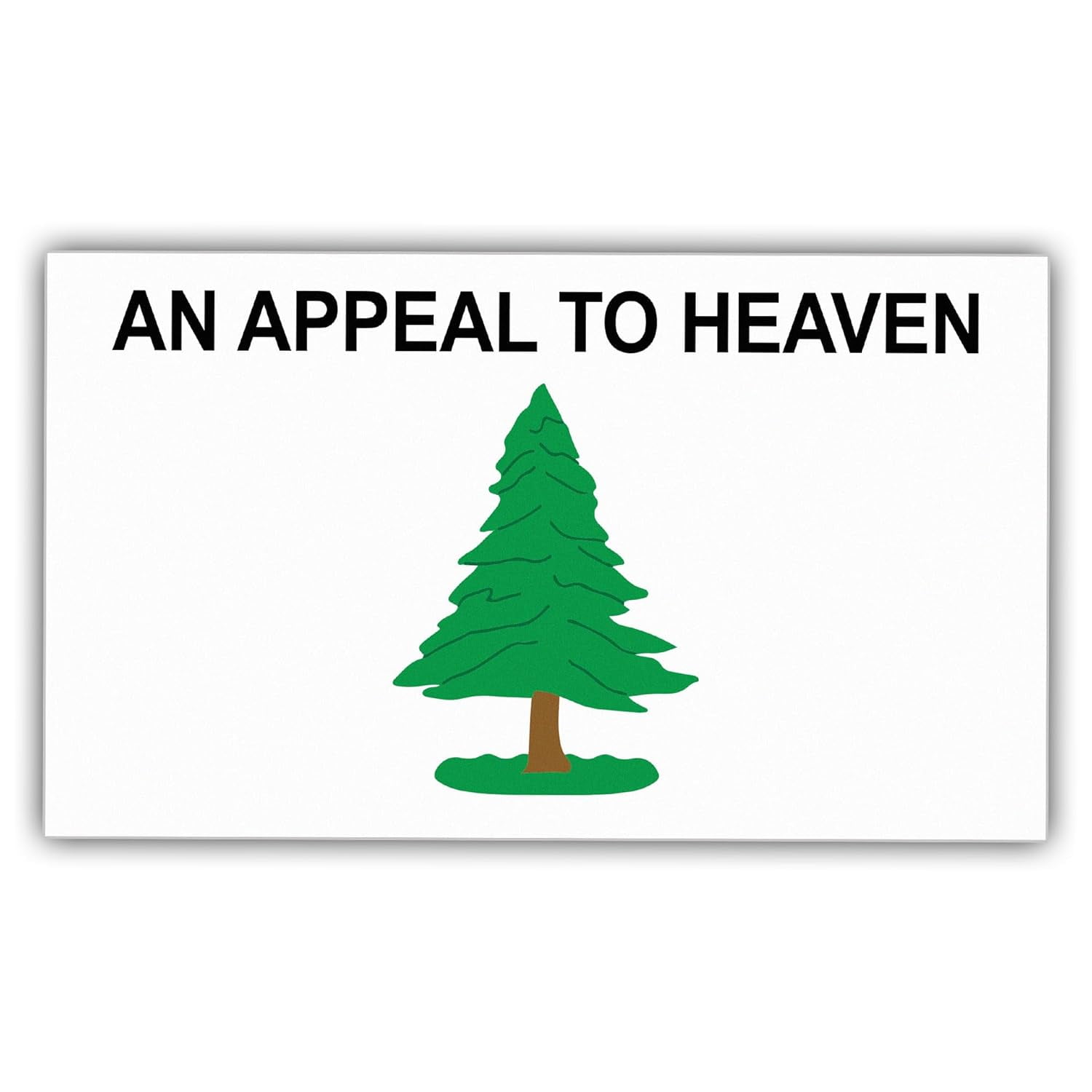 Stickly Liberty Tree Stickers an Appeal to Heaven Sticker Rectangular ...