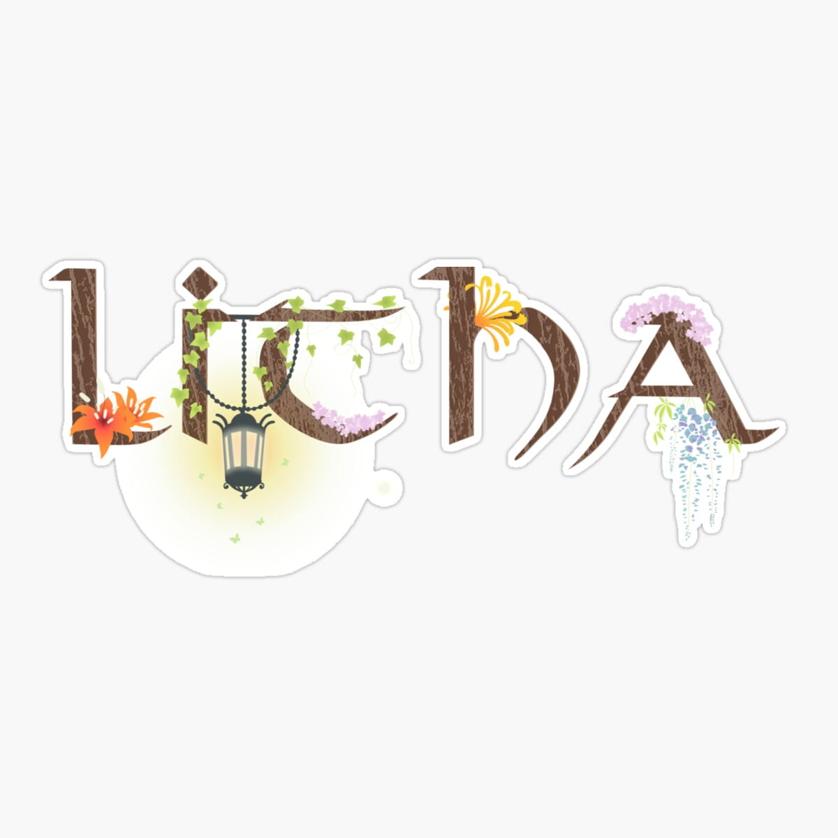 Stickly Litha Sticker, Phone Decal Water Bottle Stickers Car Decals ...