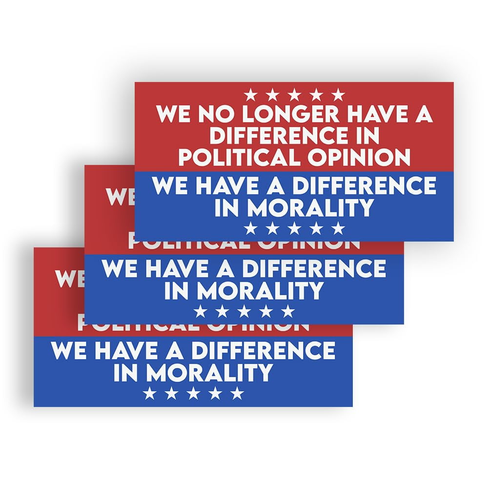 Stickly We No Longer Have a Difference in Political Opinion, We Have a ...